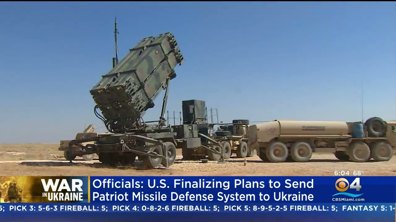 U.S. To Send Patriot Missile Defense System To Ukraine - YouTube