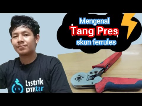 Mengenal tang press skun ferrules. Get to know ferrules pliers. - YouTube