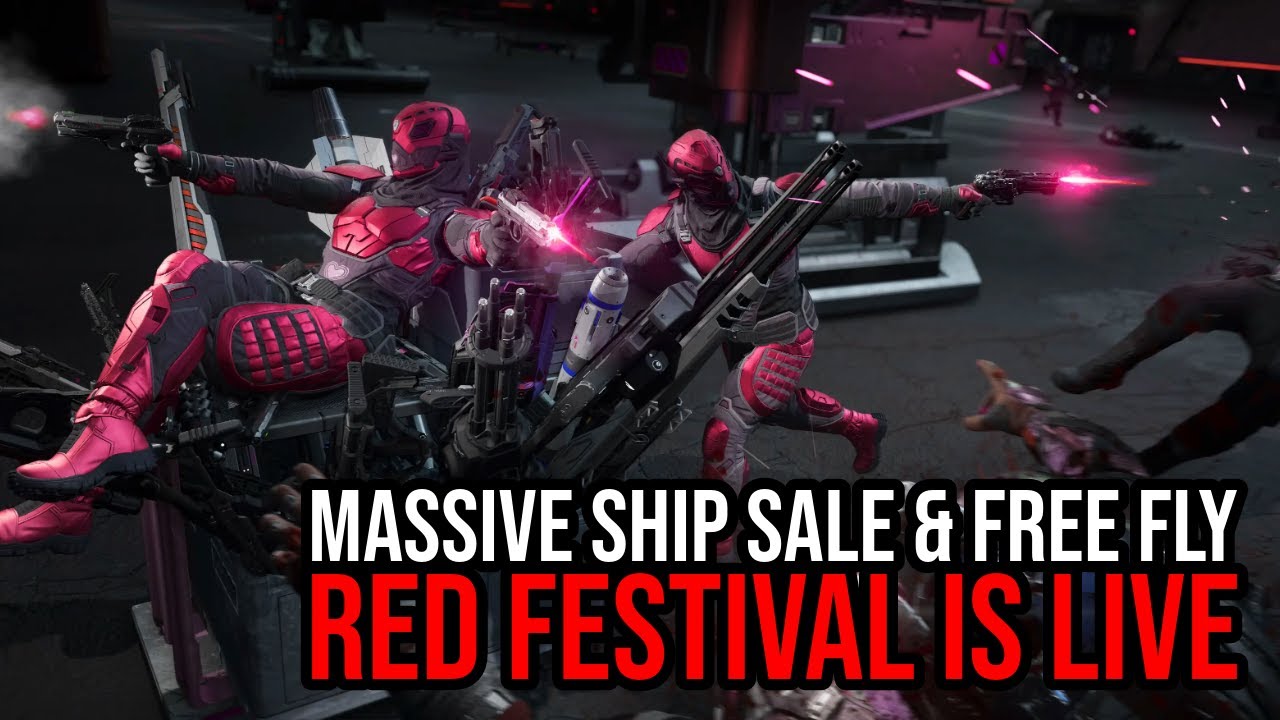 Star Citizen Red Festival, Free Fly, Coramor & MASSIVE Ship Sale ON NOW ...