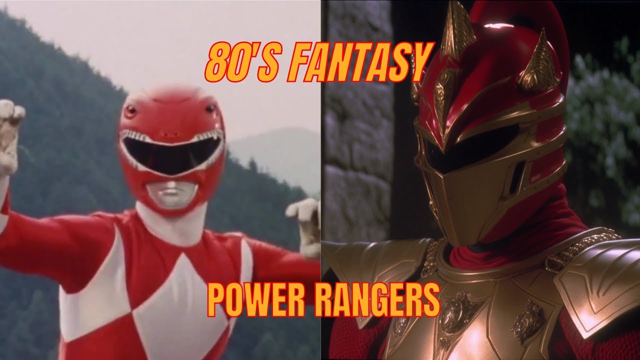 Power Rangers as an 80s Dark Fantasy Film - YouTube