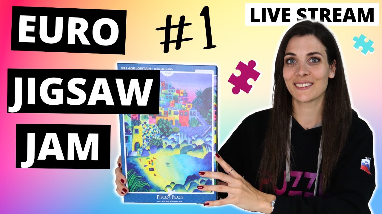 EURO JIGSAW JAM #1 | Village Lointain by Pieces & Peace - YouTube