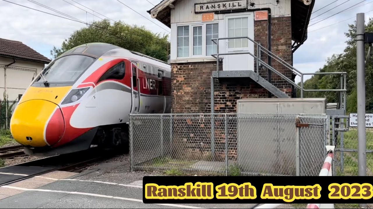 Ranskill Level Crossing 19/08/2023 - YouTube