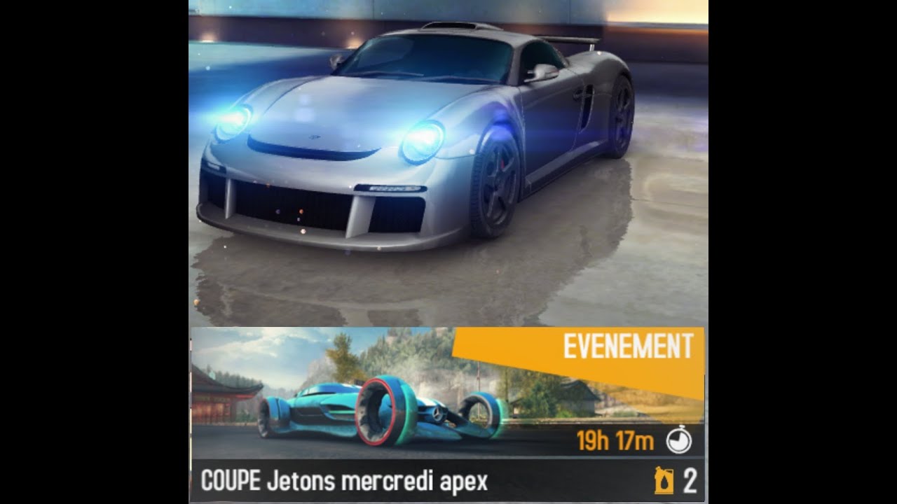 Asphalt 8 APEX CUP with RUF CTR 3 in the great wall - YouTube