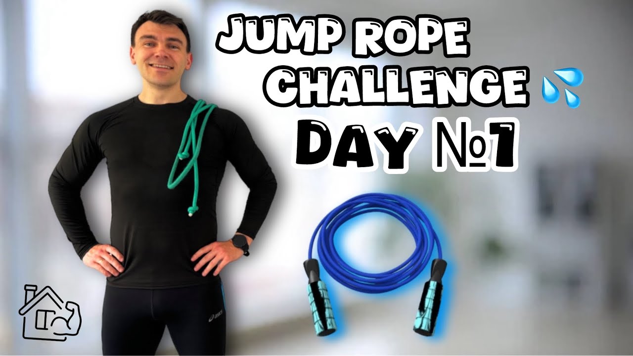 7-Day Challenge: Day 1 - Jump Rope and Static Plank Variations Workout ...