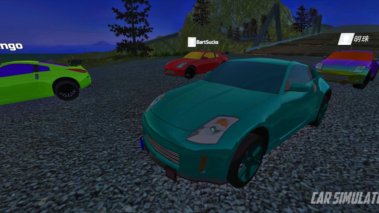 Night Off-road Racing | Nissan 350Z | Car Simulator 2 Gameplay - YouTube
