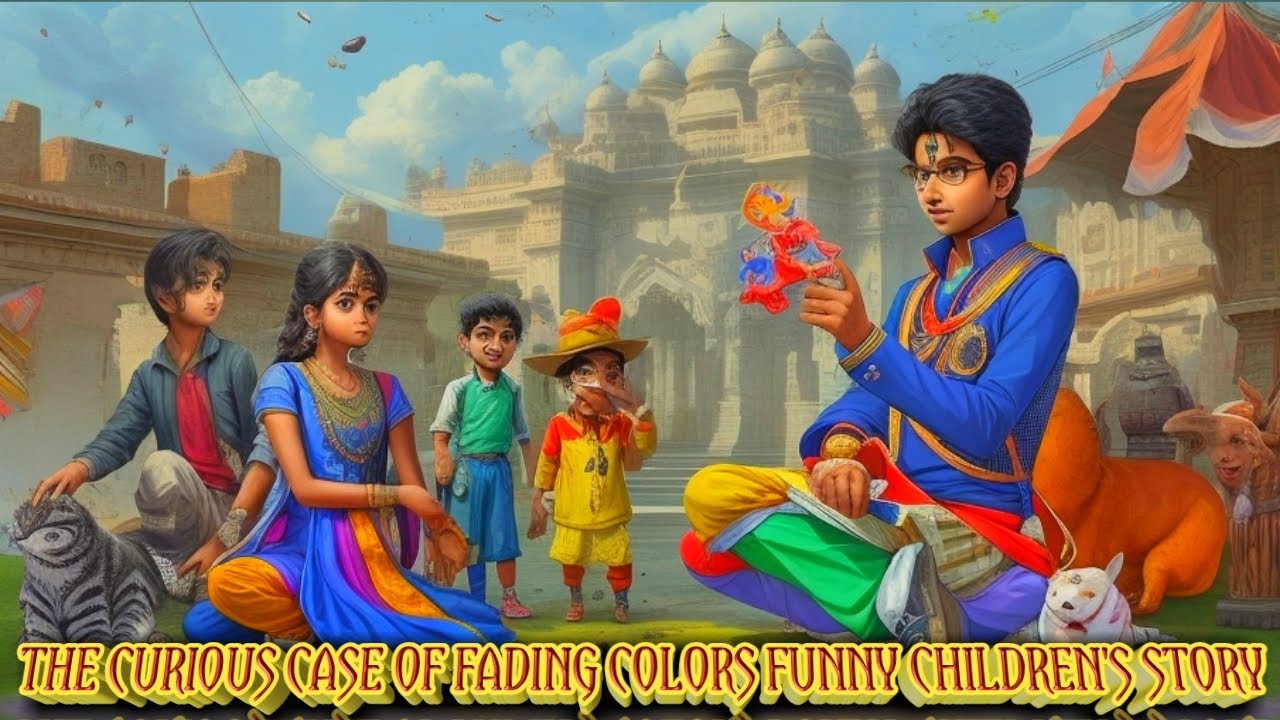 The Curious Case of Fading Colors Funny Children's Story #trending # ...