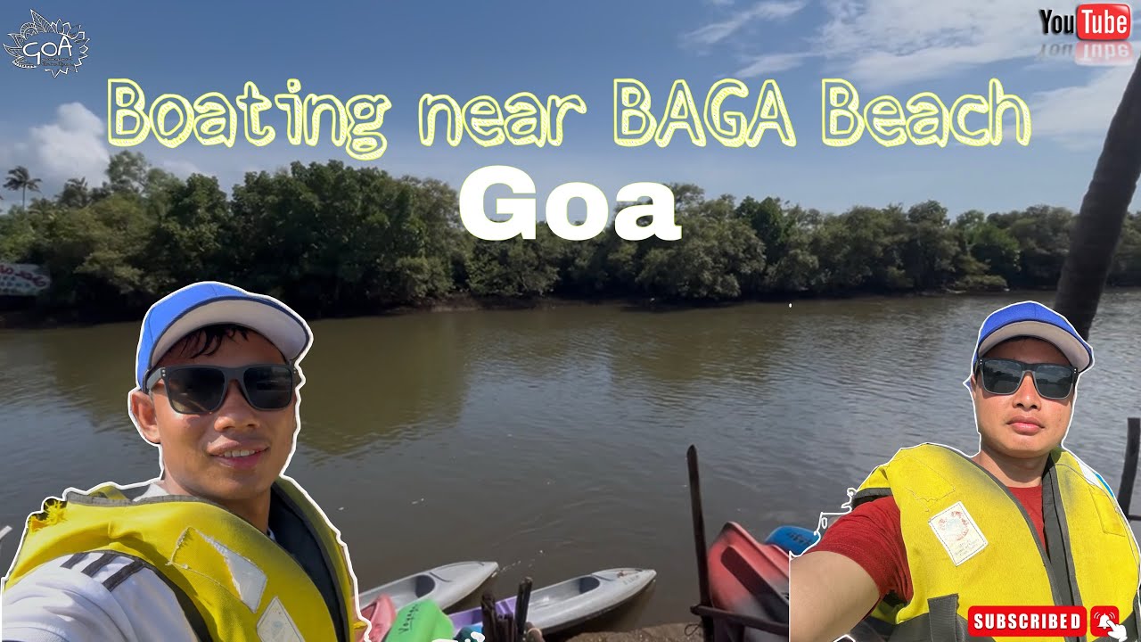 Boating near Baga Beach 🏖️ || Baga Beach, Goa India - YouTube