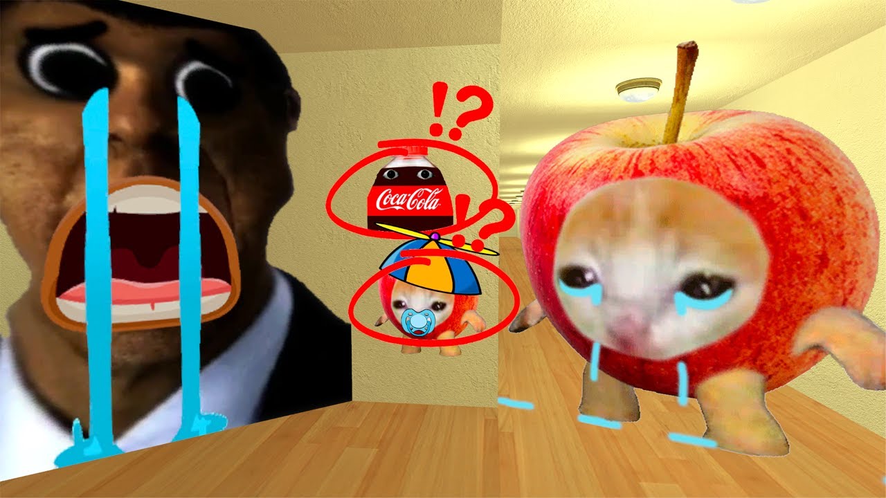 Apple Cat Family Wants Me To Save Them From Obunga And Selene Delgado ...