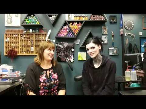 Meet Whitney Havok, owner of Paradox Tattoo Gallery - YouTube
