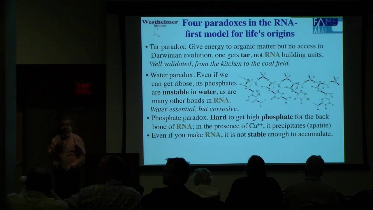 Steven Benner - Life originated on Mars? - 19th Annual International ...