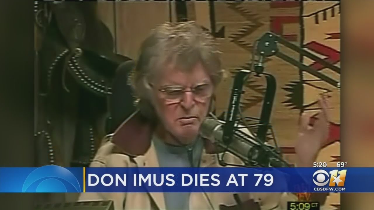 Don Imus, Longtime Controversial Radio Personality, Dies At 79 In Texas ...