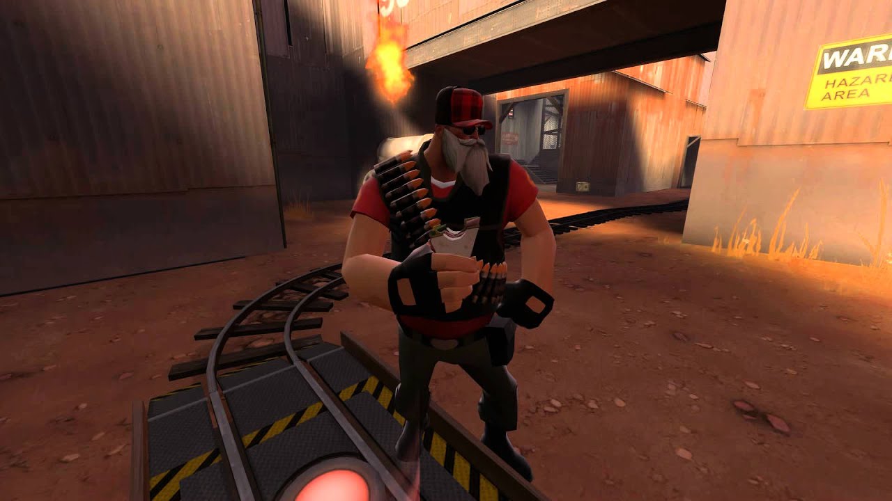 TF2 Orbiting Fire Outdoorsman - Epic Beard Man - YouTube