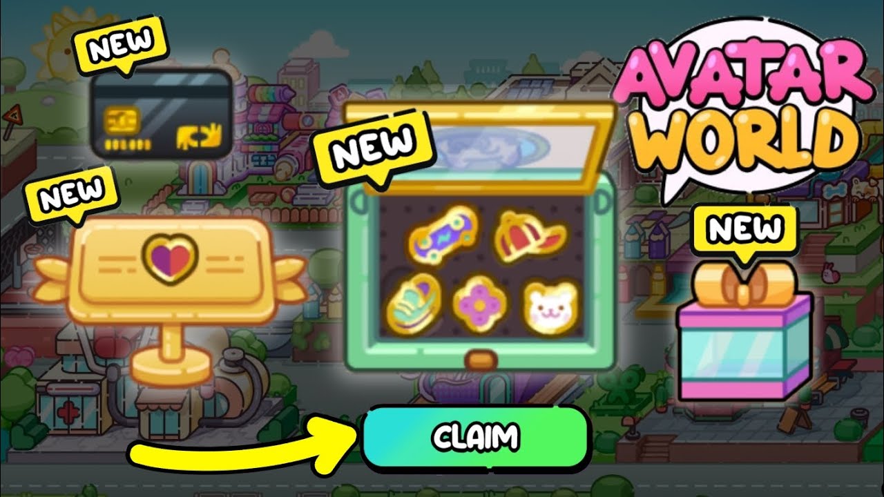 FREE‼️PREMIUM ITEMS FOR ALL PLAYER ️ ALL NEW SECRET in AVATAR WORLD 🌍 ...