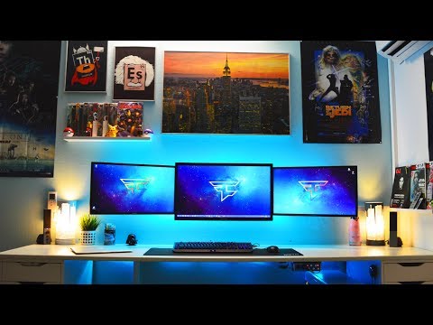 SICK Triple Monitor Gaming Setup - Setup Spotlight - YouTube