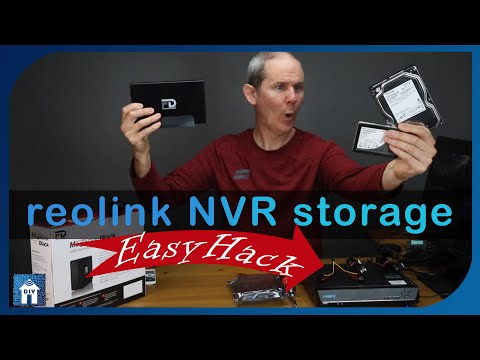 3 Ways to Increase Hard Drive Capacity on a Reolink NVR (Cool Hack!)