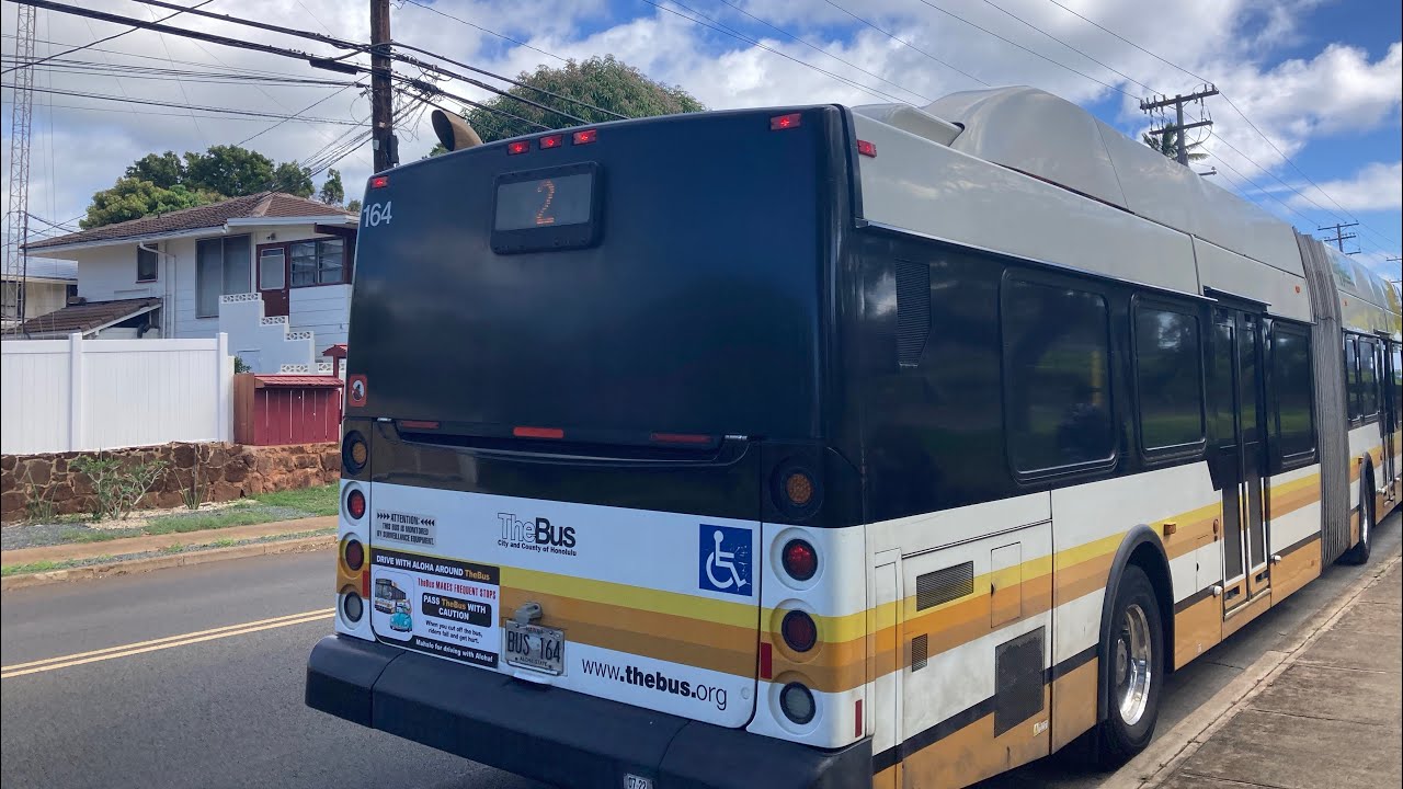 TheBus Route 2 Waikiki- K.C.C- Diamond Head, Bus 164 (Part 3) - YouTube
