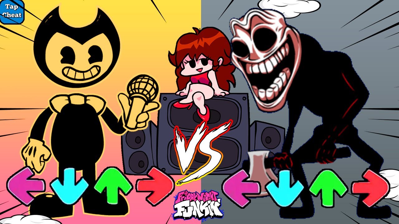 New FNF Mod Android | Bendy - Gospel Of Dismay | Trololo - Glad ...