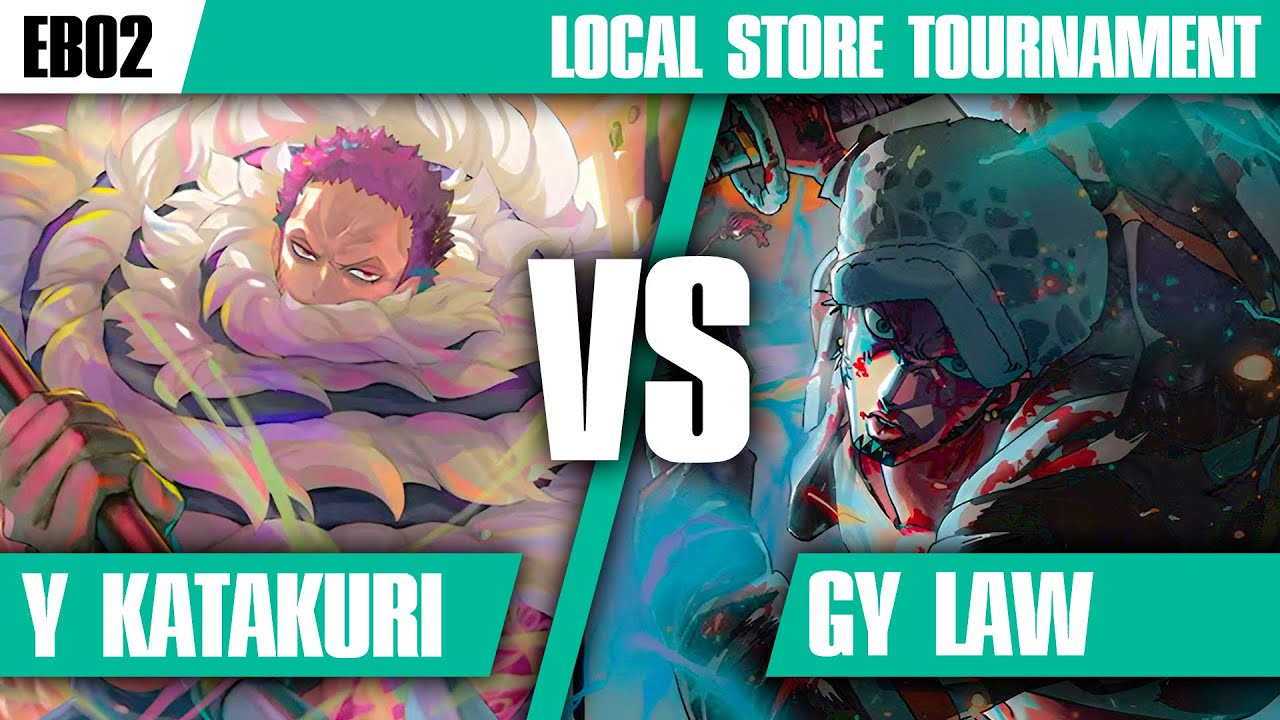 ♠️ POV Y Katakuri vs GY Law [EB02] 25 players Treasure Store ♠️ One ...