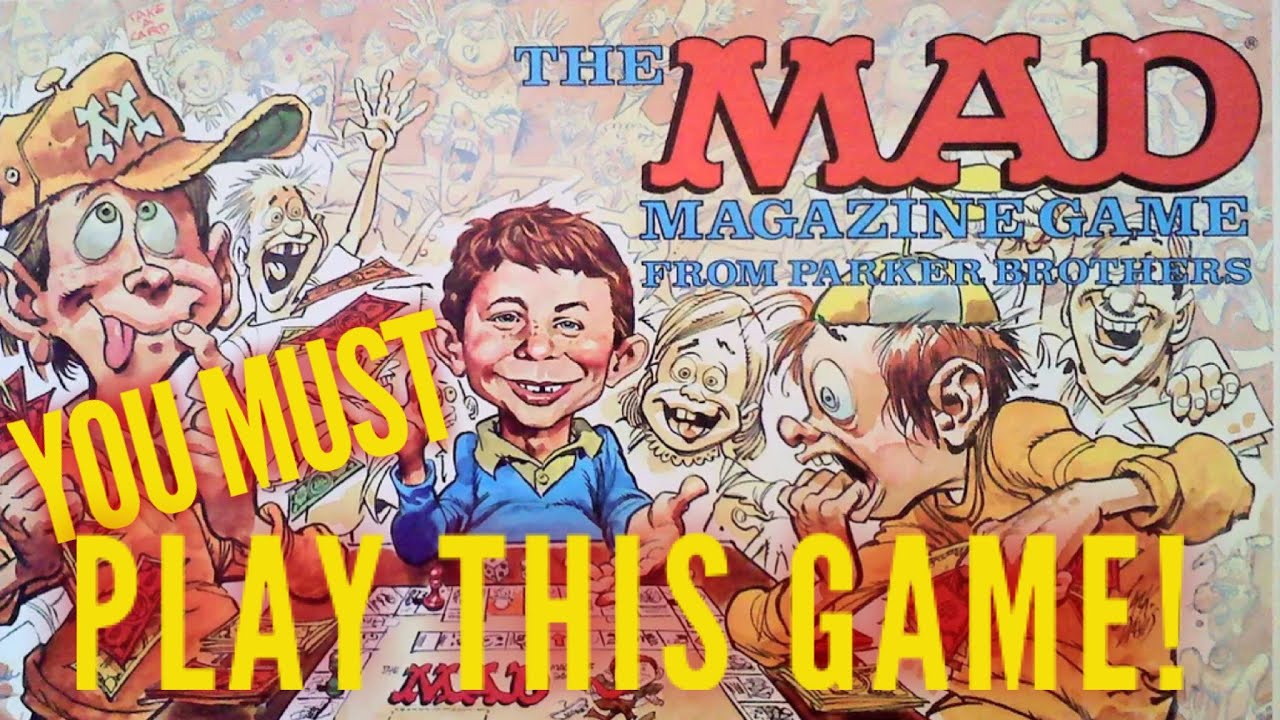 The Amazing Fun and Funny Mad Magazine Board Game - YouTube