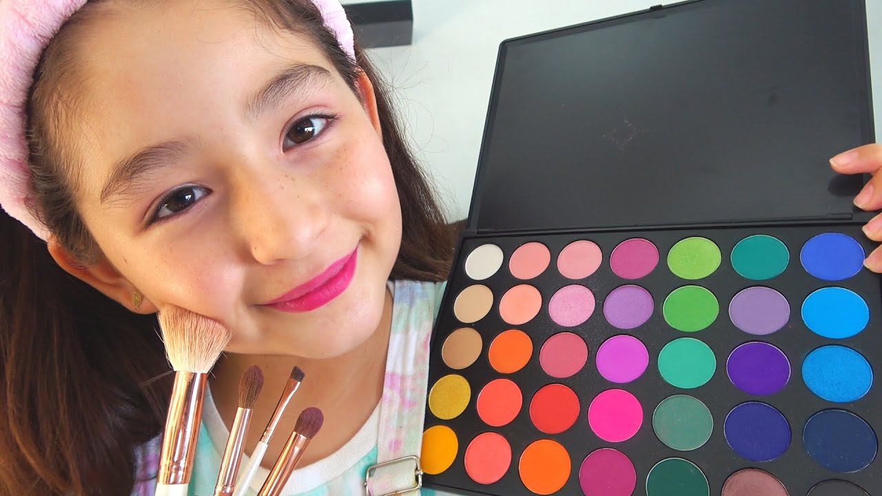 MAKE UP LITE PARA CUMPLEAÑOS DE YESLY - YouTube