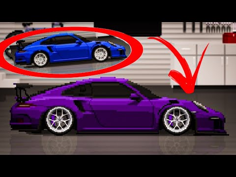 Pixel Car Racer - PORSCHE 911 GT3 RS STREET BUILD ( Ultraviolet ) - YouTube