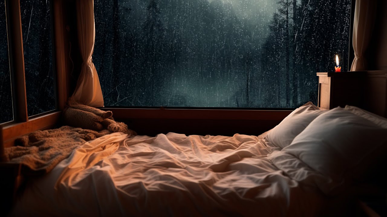 Enjoy The Wonderful Atmosphere of Rain | Lie In The Attic And Hear The ...