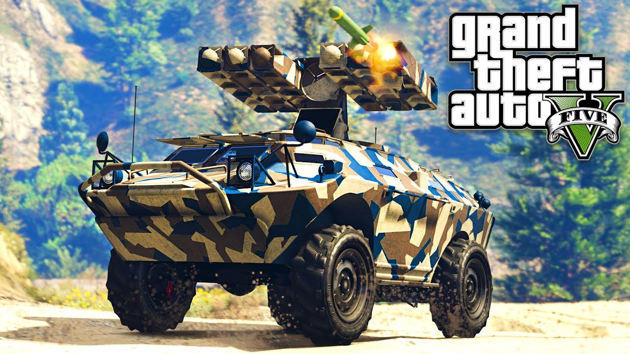GTA 5 GUNRUNNING DLC - NEW MILITARY VEHICLES!! (Gunrunning DLC Update ...