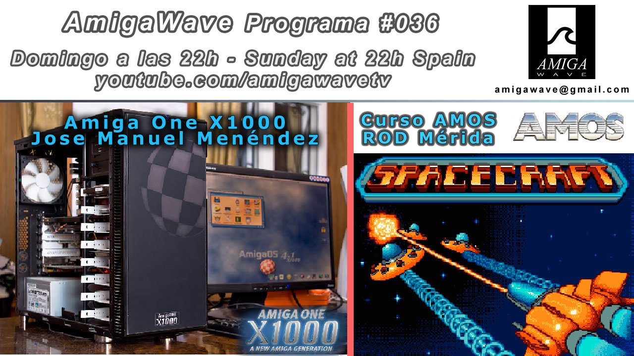 AmigaWave - Programa #36 - Review Amiga X1000 y curso de Amos ...