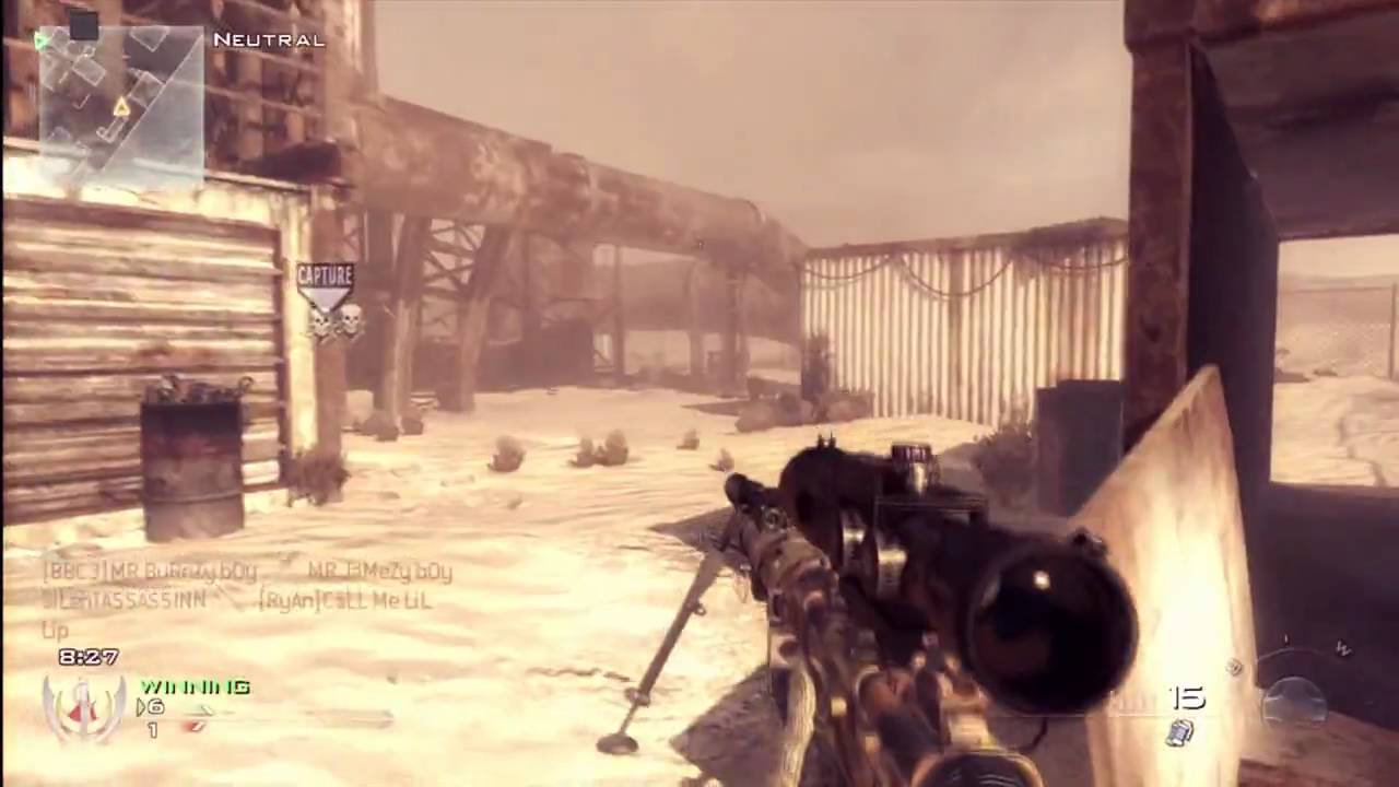 MW2 (Modern Warfare 2) Super Slow Bullet time - Glitch - YouTube