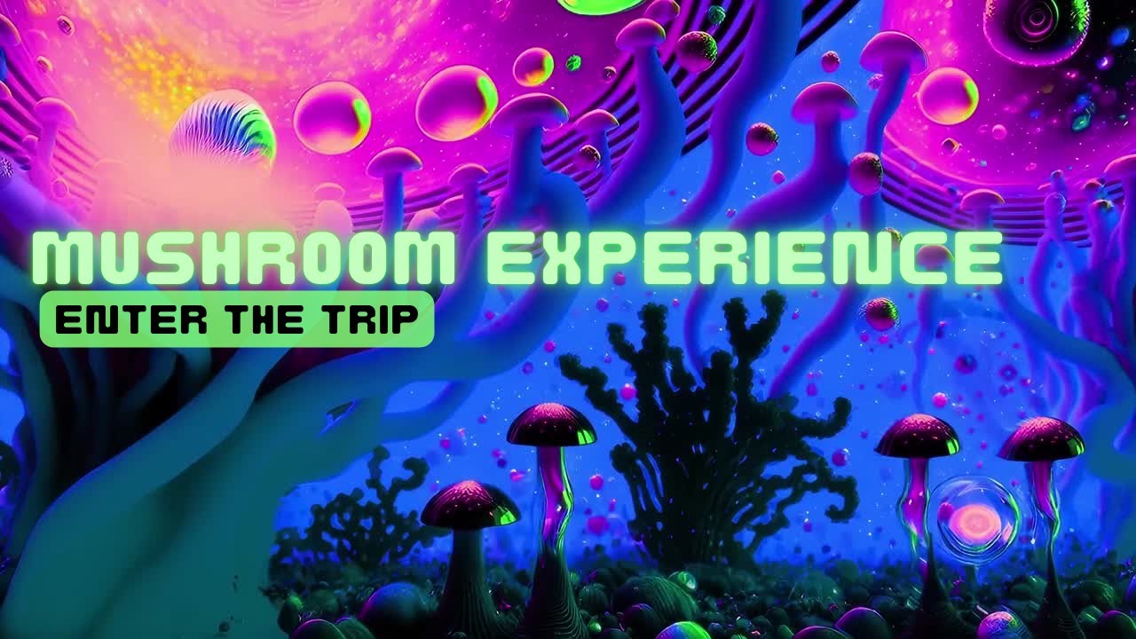 LSD Mushroom Trance Experience 🍄 | Psychedelic Trip Visuals in 4K - YouTube