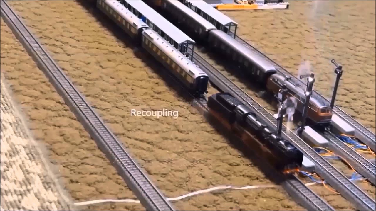 Marklin HO Train UNCOUPLING OPTIONS (Track & Telex) - YouTube