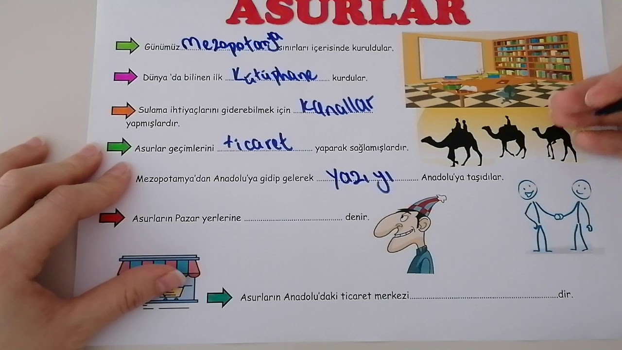 5. Sınıf - Sosyal Bilgiler - ASURLAR - YouTube