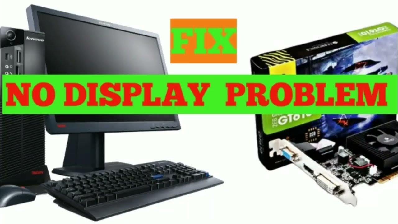 Graficard No Display Problem ll Motherboard no Display Screen ll How to install Graficard in PC ...
