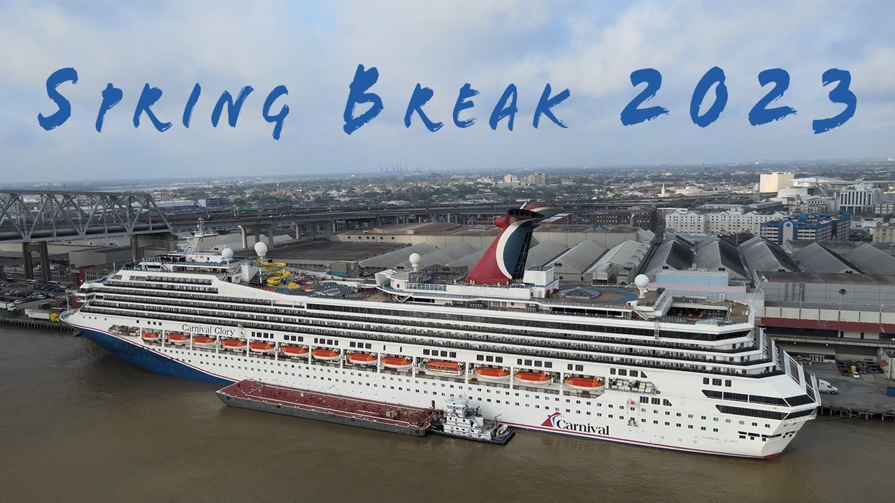 Spring Break Cruise 2023 Carnival Glory - YouTube