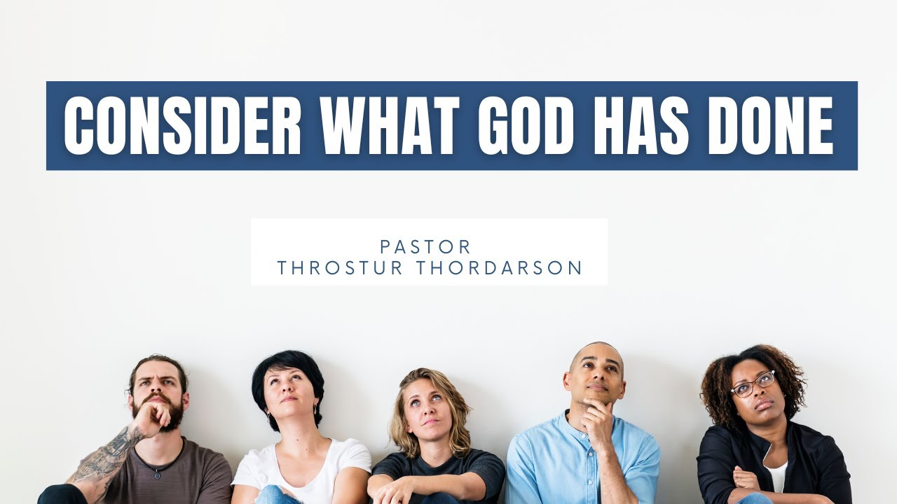 Consider What God Has Done. - YouTube