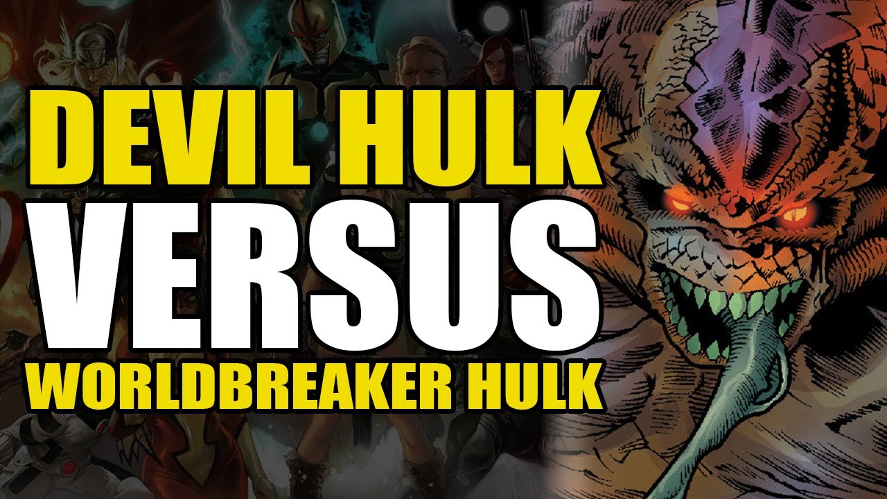 Devil Hulk Vs Hulk