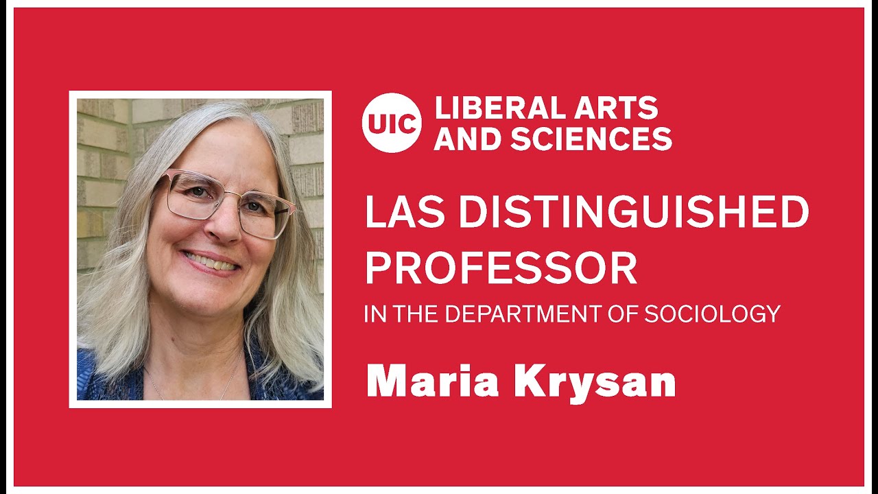 LAS Distinguished Professor Krysan Lecture - YouTube