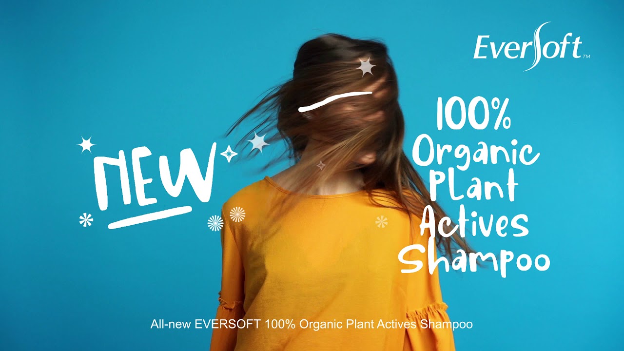 Nourish Your Hair with Nature - EVERSOFT 100% Organic Plant Actives ...