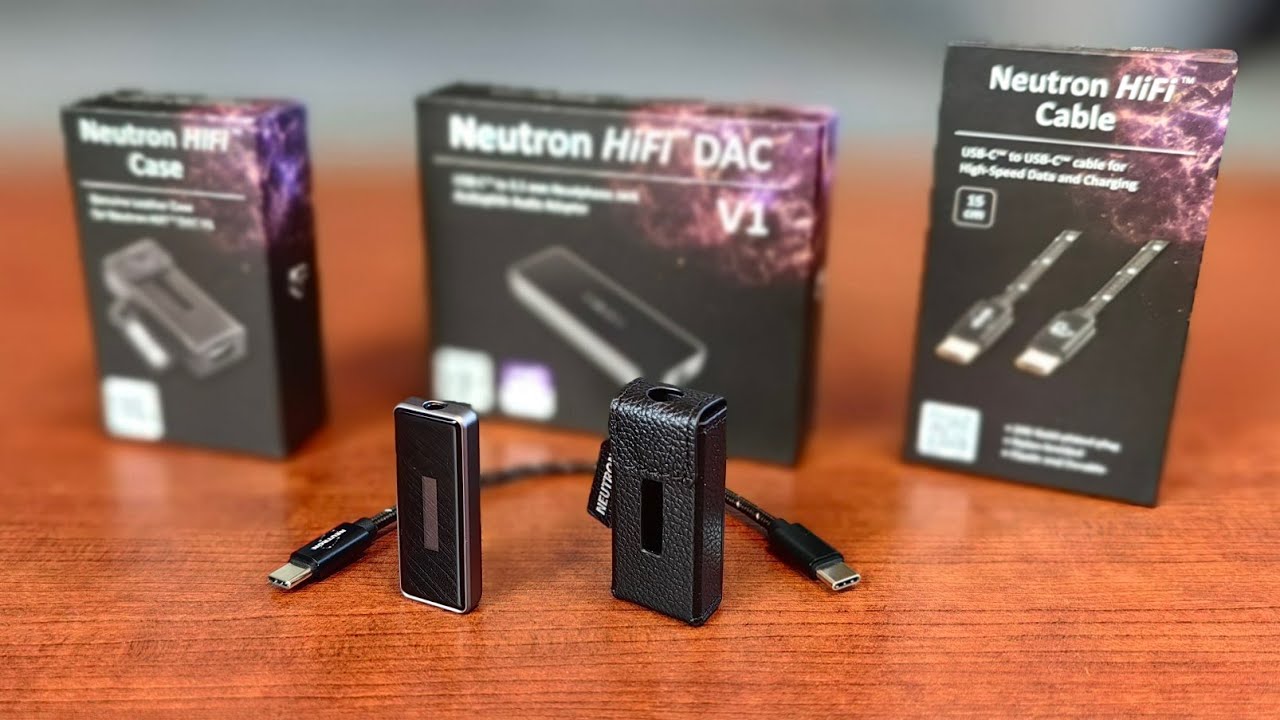 Hi-end audio in your pocket: Neutron DAC V1 headphone USB amplifier ...