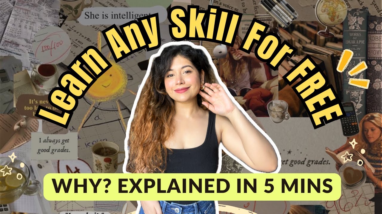 I explain how to learn any skill for FREE in 5 minutes - YouTube