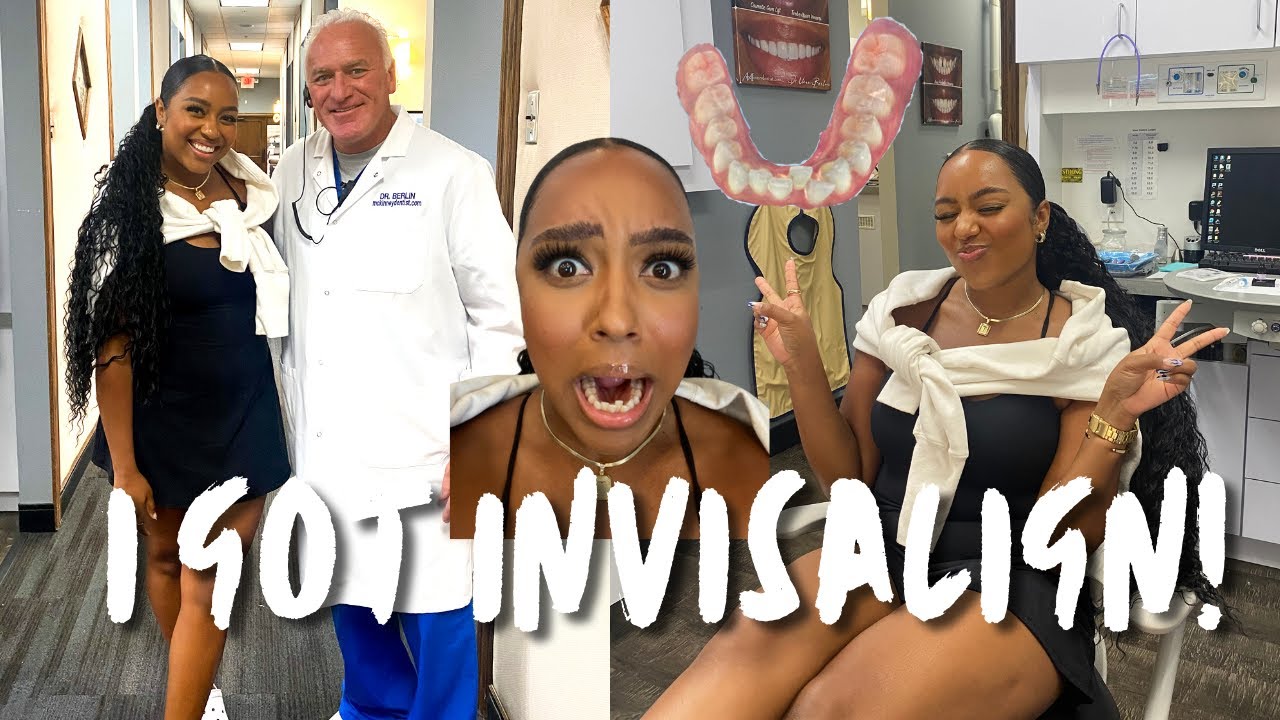 INVISALIGN REVIEW I THE PROCESS OF GETTING INVISALIGN ! I FIRST WEEK ...