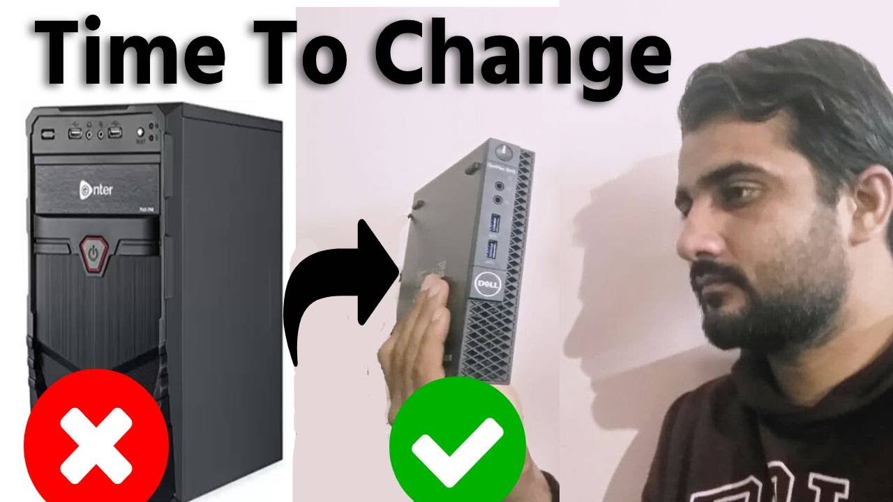 Dell Micro Computer || Computer setup tour || Dell Optiplex 3070 ...