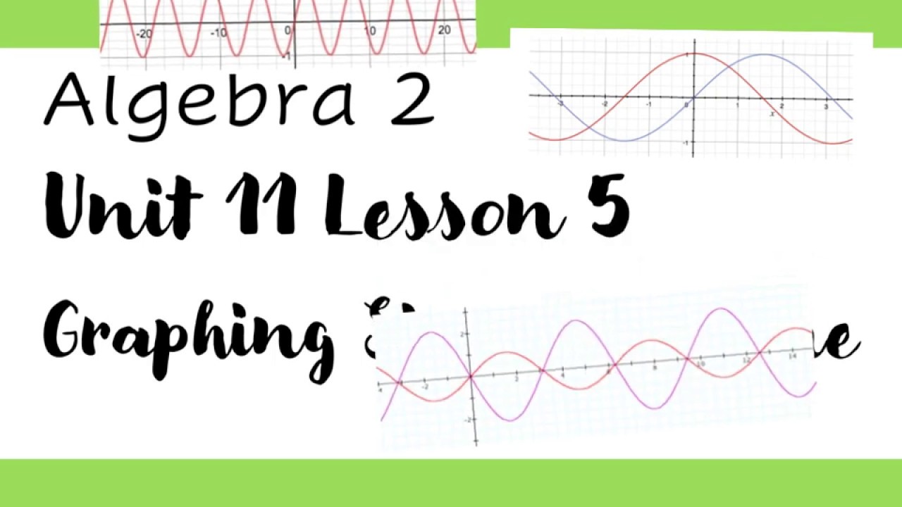 Alg2 Unit 11 Lesson 5 Graphing Sin and Cosine Curves - YouTube