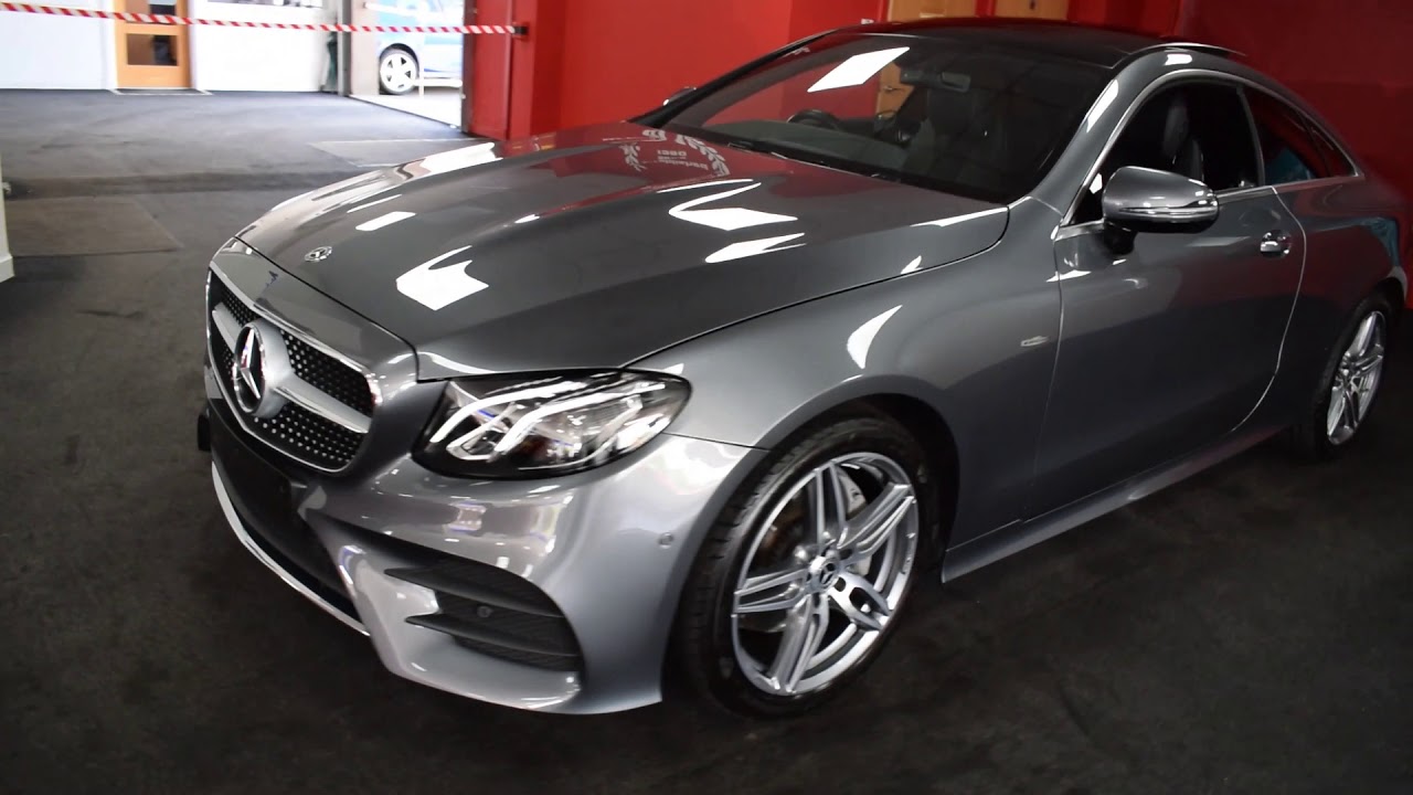 Mercedes E220 Cdi Coupe AMG Line Premium - YouTube