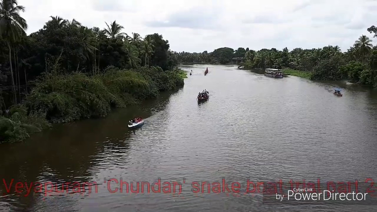 Veeyapuram chundan snake boat trial part 2 #snakeboat #boatracing veeru ...