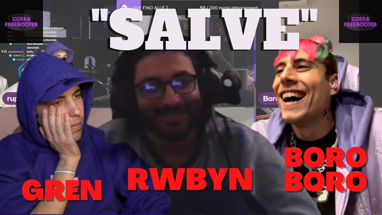 RWBYN TOP PLAYER IN LIVE DA GRENBAUD CON BORO BORO - YouTube