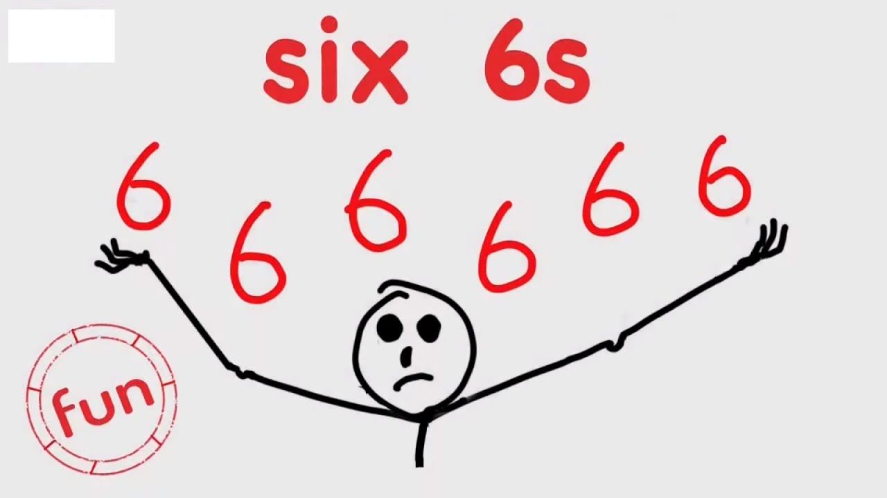 Six 6s | Fun with numbers, a maths puzzle - YouTube