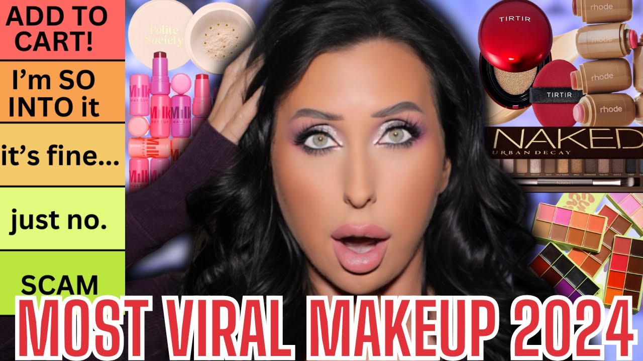 RANKING the MOST VIRAL Makeup of 2024! - YouTube