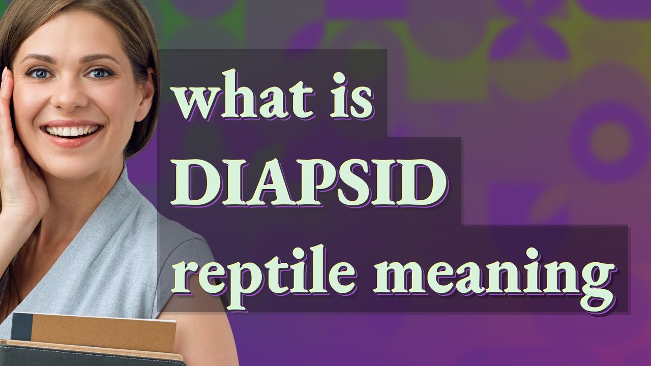 Diapsid reptile | meaning of Diapsid reptile - YouTube