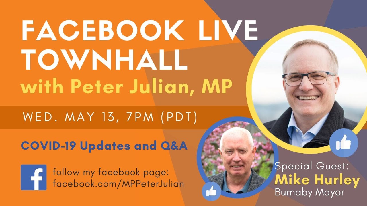 Facebook Live TownHall with Special Guest - Burnaby Mayor Mike Hurley ...